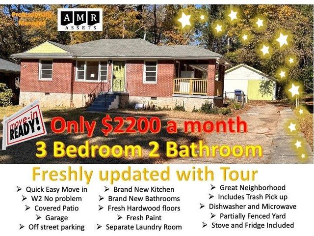 Houses For Rent in Atlanta, GA - 1,142 Homes | Trulia