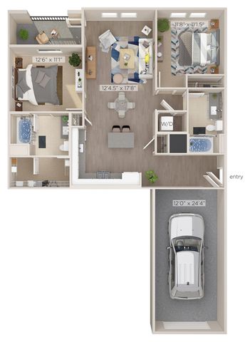 2 Bedroom Apartments For Rent in Whittier, CA - 111 Rentals | Trulia