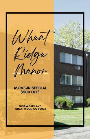 Apartments For Rent in Wheat Ridge, CO - 125 Rentals | Trulia