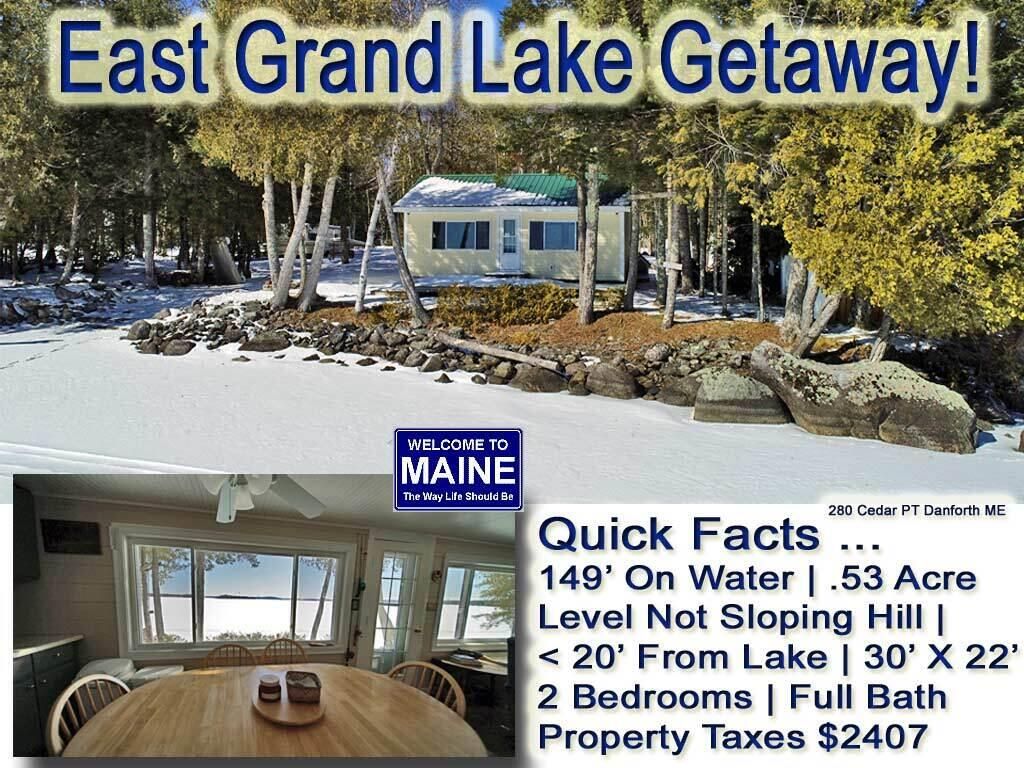 280 Cedar Point Road, Orient, ME 04471 - See Est. Value, Schools & More