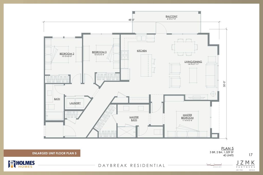 Single Story Condos - Plan 5 - Tempo Condominiums - South Jordan, UT ...