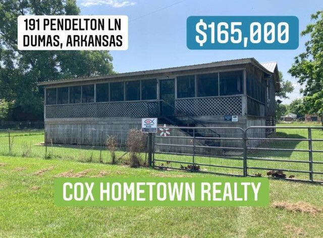 191 Pendleton Ln, Dumas, AR 71639 | Trulia
