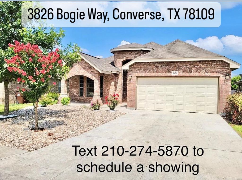 3826 Bogie Way, Converse, TX 78109 | Trulia