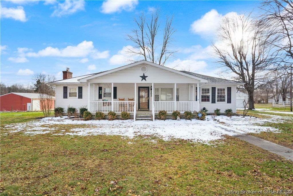 202 E Chestnut Street, Otisco, IN 47163 - See Est. Value, Schools & More