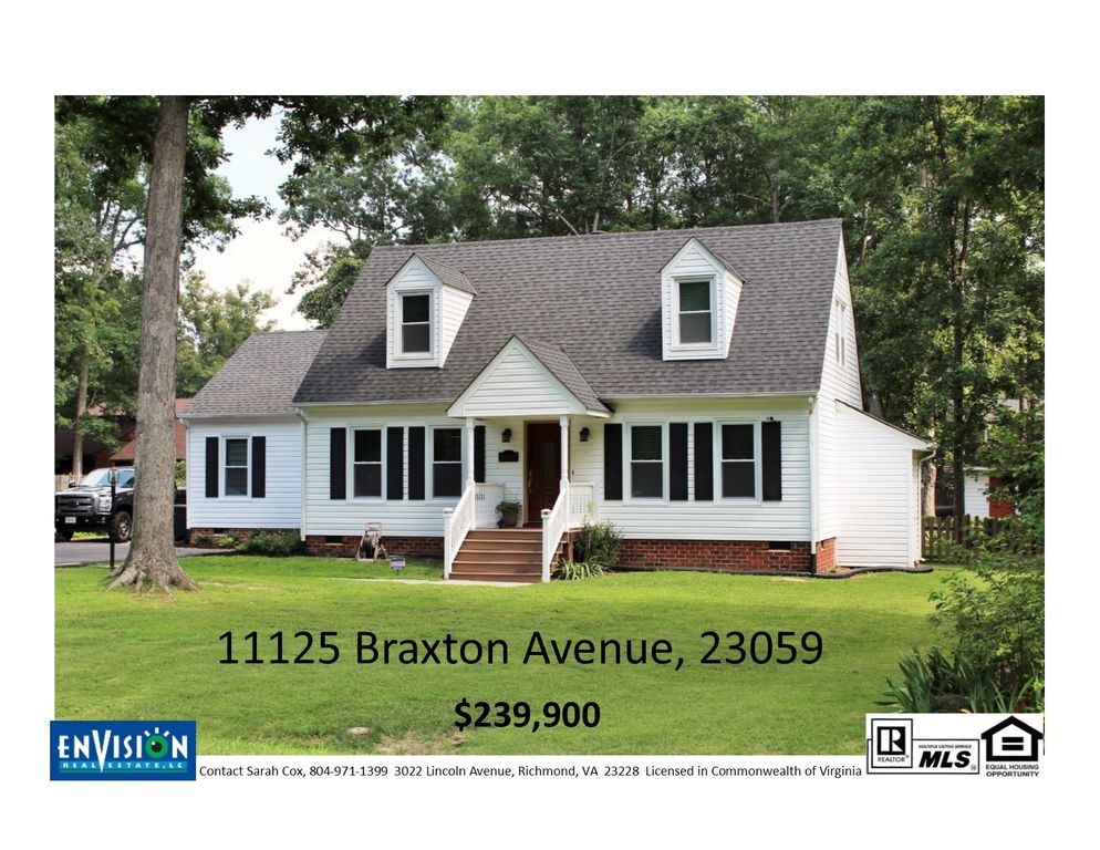 11125 Braxton Ave, Glen Allen, VA 23059 | Trulia
