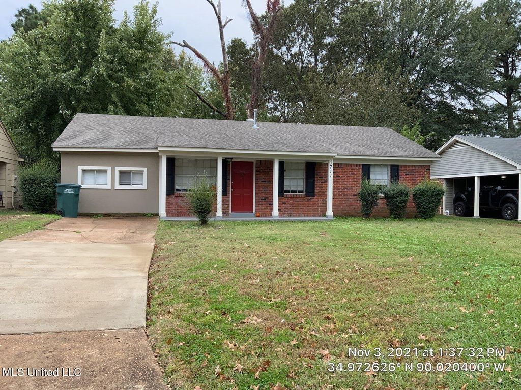 1711 Coral Hills Dr, Southaven, MS 38671 | Trulia
