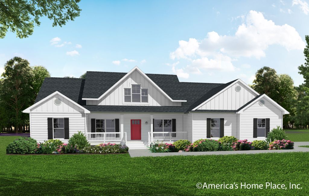 Oxford Modern Farmhouse - Rocky Mount, NC: Build On Your Lot - Rocky ...