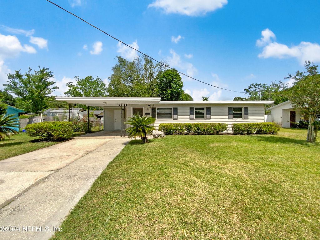 1033 MELSON Avenue, Jacksonville, FL 32254 - See Est. Value, Schools & More