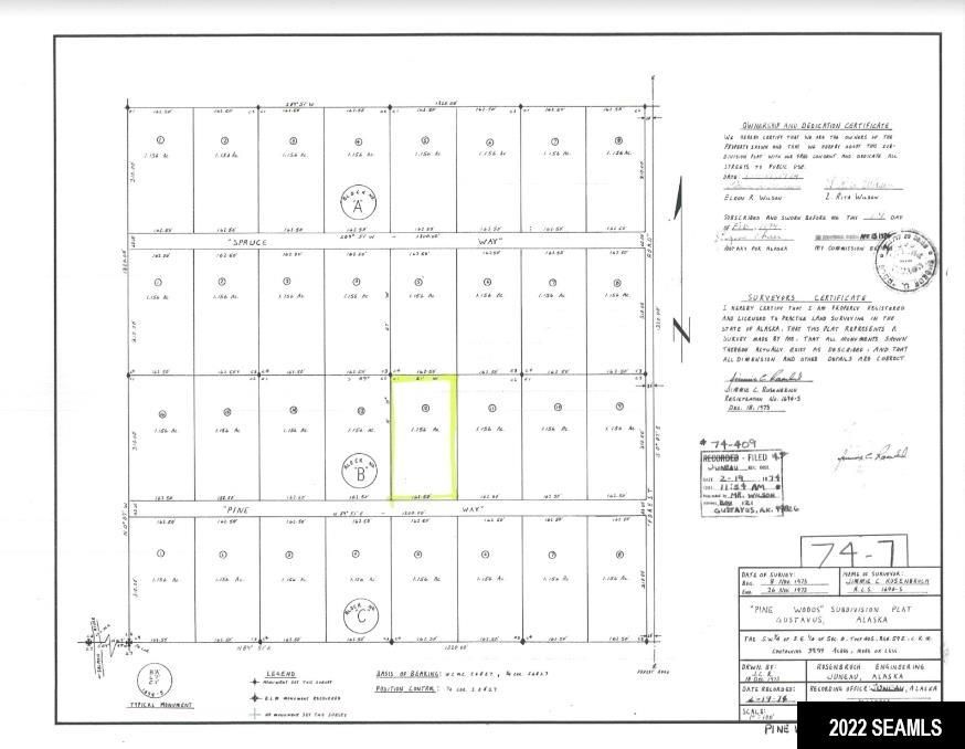 B Only Pine Woods Sub Plat 74 #12-7, Gustavus, AK 99826 | MLS# 22729 ...