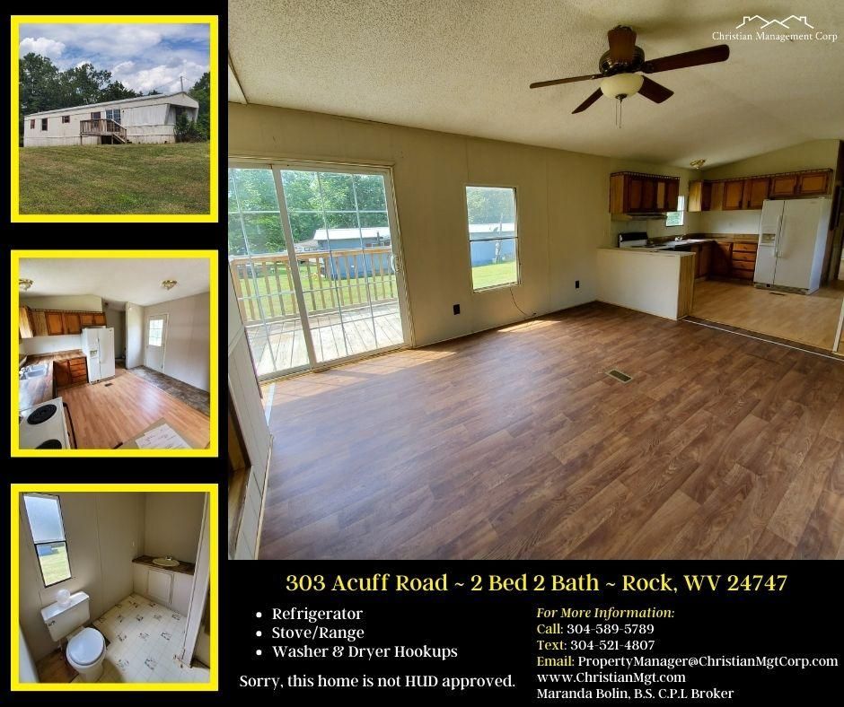 303 Acuff Rd, Rock, WV 24747 - See Est. Value, Schools & More